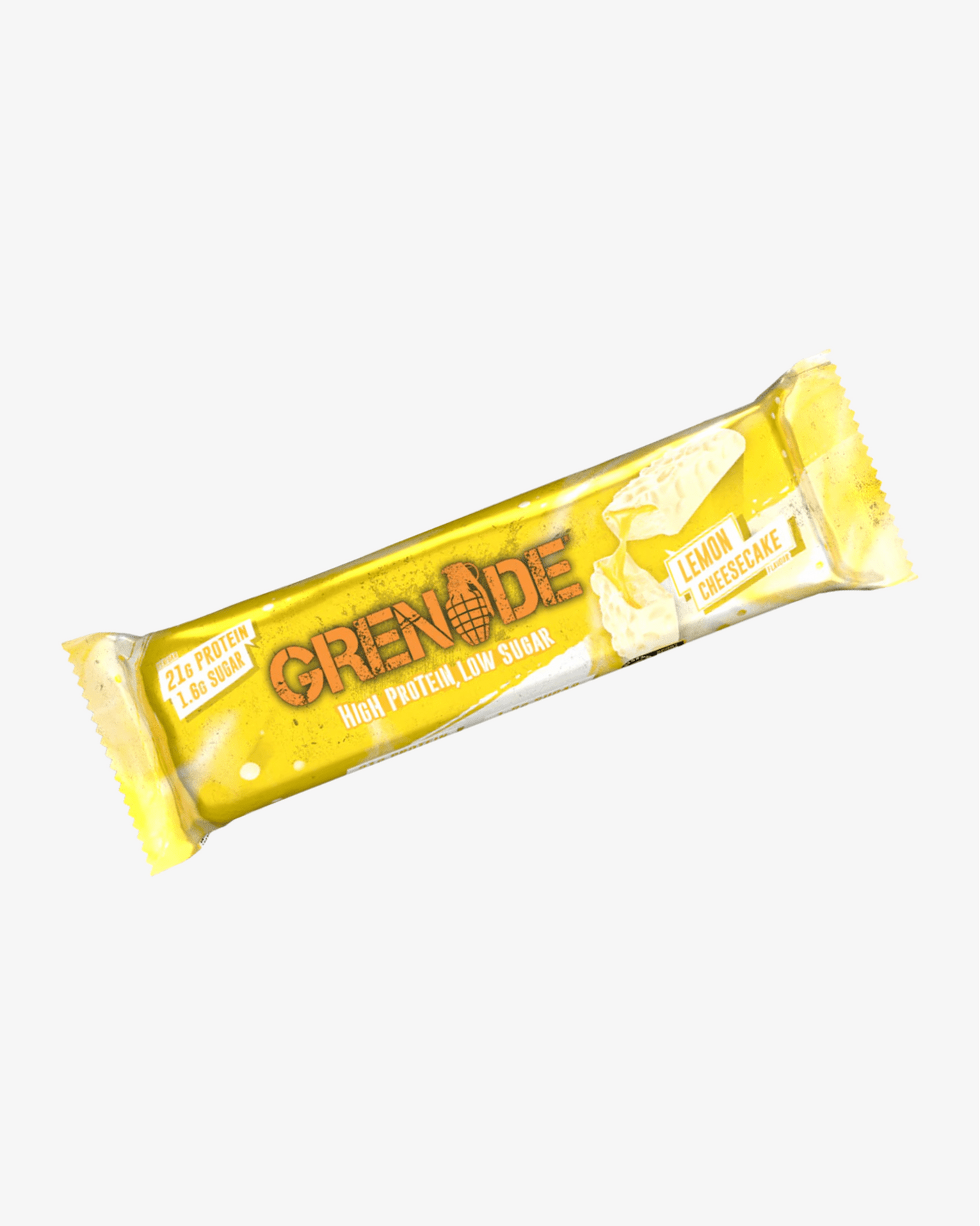 Lemon Cheesecake Grenade – Barra 21gr Proteína | Limão e Chocolate ...